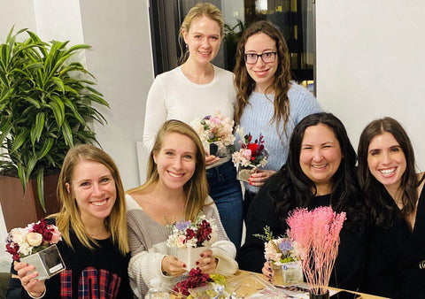 Girls’ Night In | DIY Flower Arranging Party – Petal+Eon